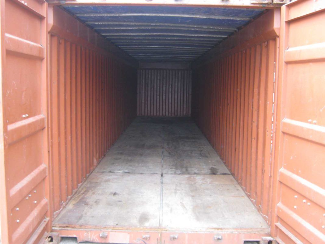 Contenedor marítimo 40 pies Open Top segunda mano - Ibercontainer